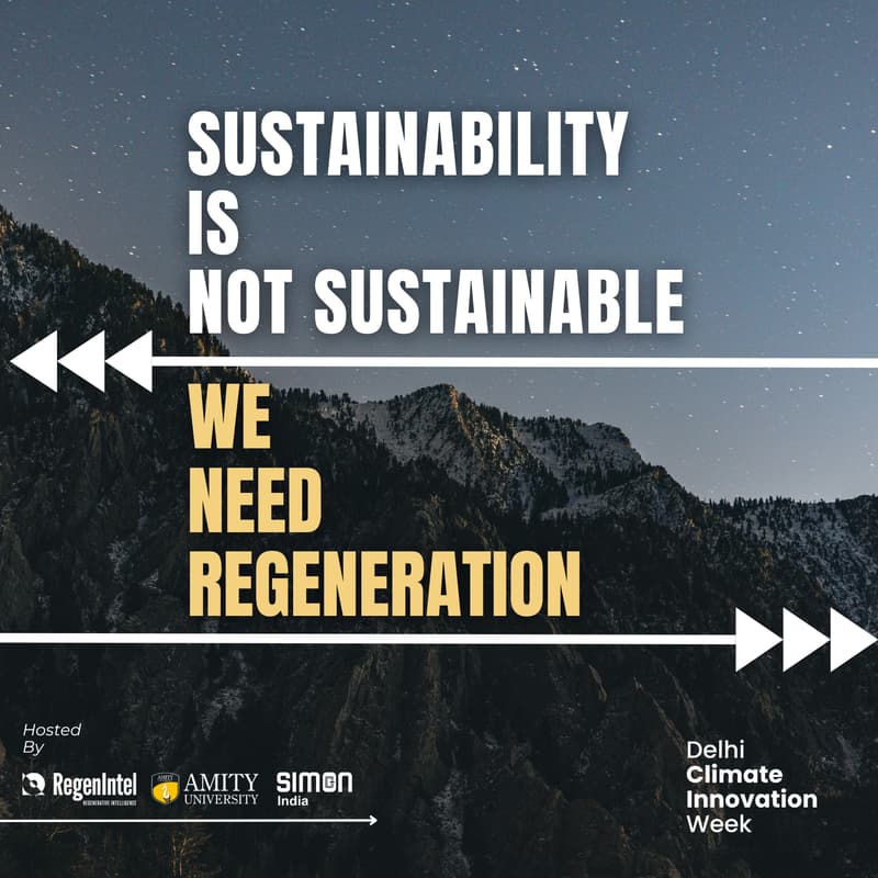 Sustainability Is Not Sustainable: We Need Regeneration · Luma
