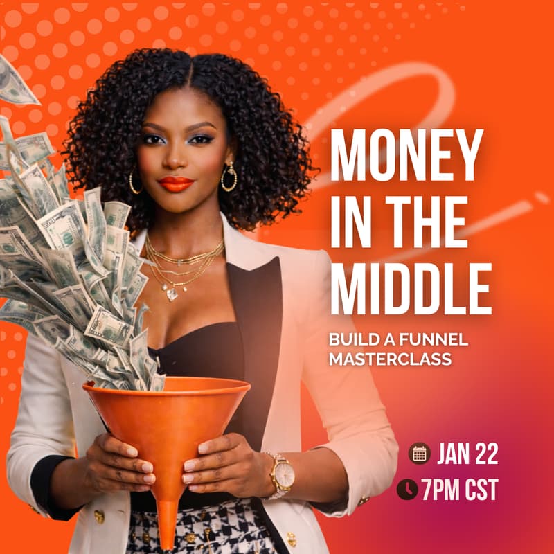 Money in the Middle (of your Funnel) · Zoom · Luma