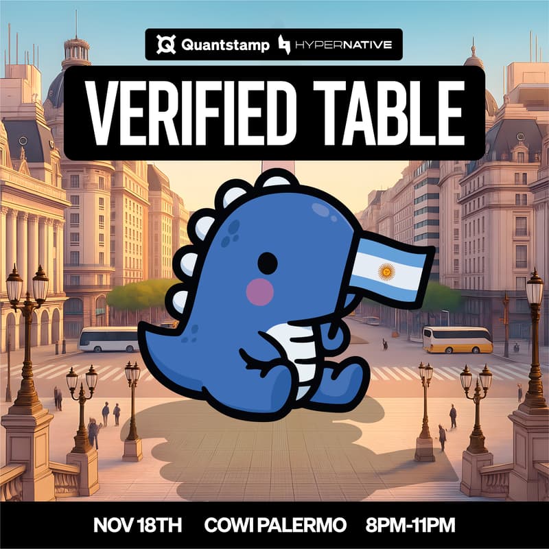 Quantstamp x Hypernative Present Verified Table | Devconnect 2025 · Luma