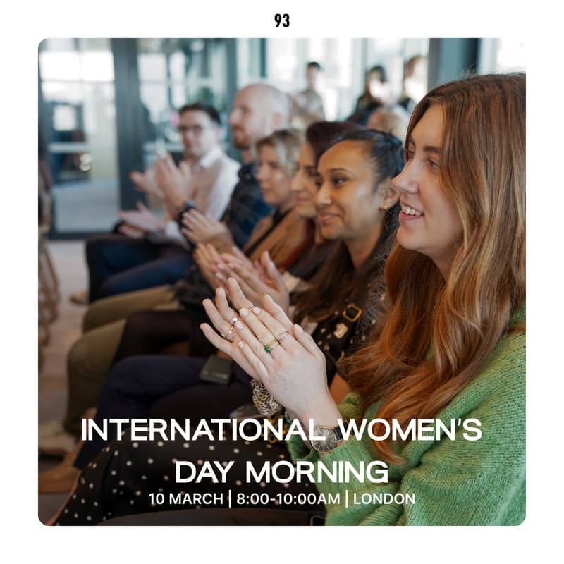 International Women's Day Breakfast Reception · Luma