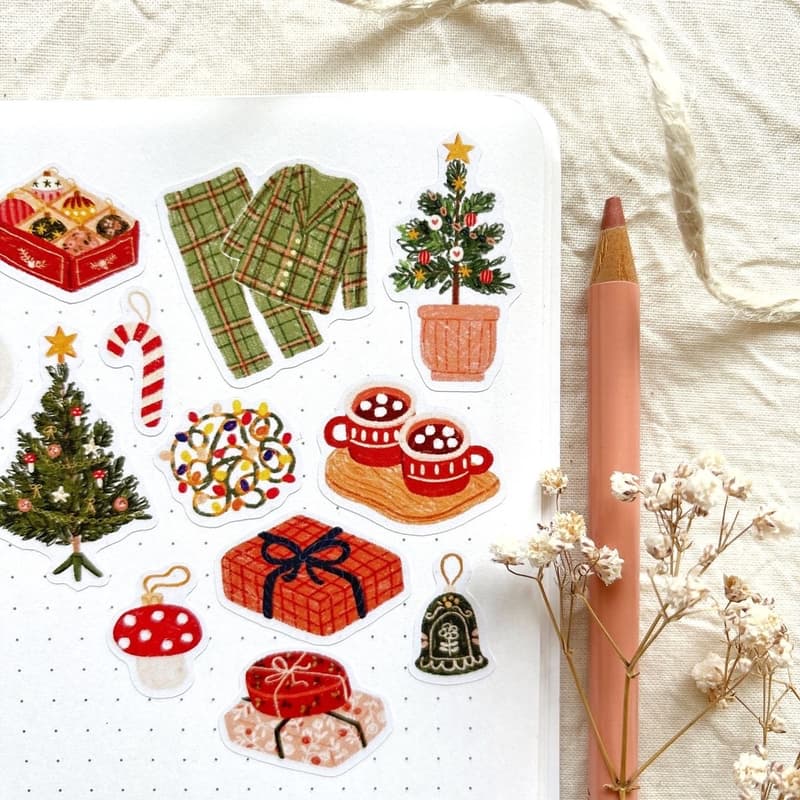 junk journal club: winter wonderland · Luma