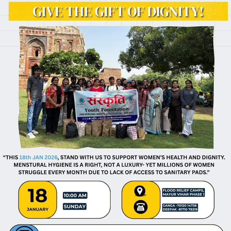 🌸 Project Bindu: Menstrual Health & Hygiene Awareness Drive · Luma