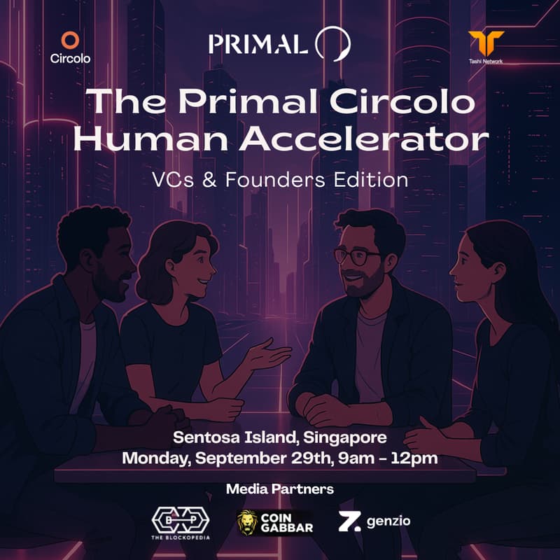 The Primal Circolo Human Accelerator: VCs & Founders Edition · Luma