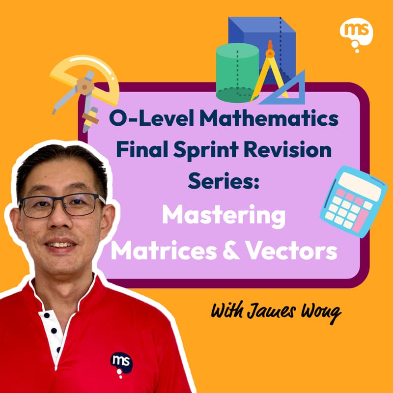 Mind Stretcher O-level Mathematics Final Sprint Revision Series: Mastering Matrices & Vectors ...