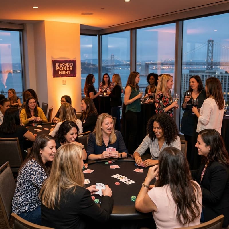 Women's Poker Night @ SF Social Club · Luma