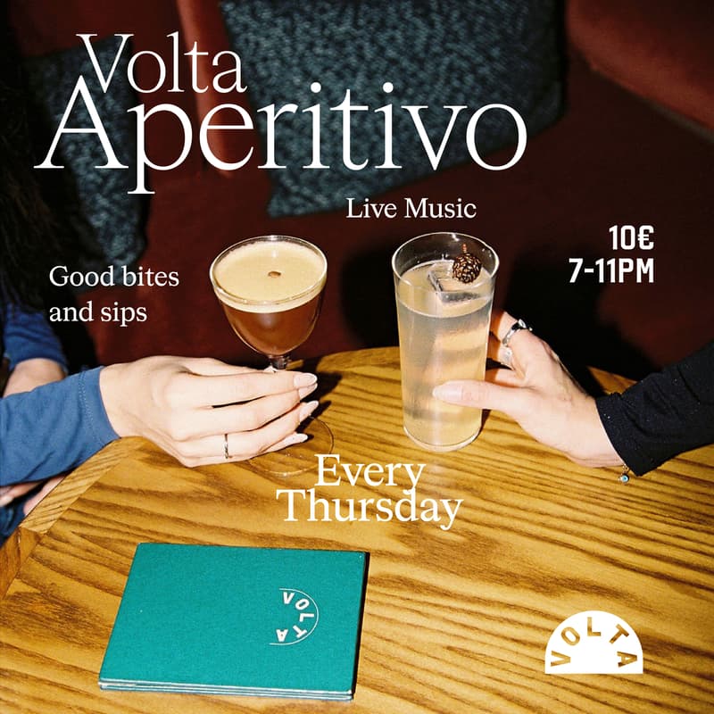 Volta Aperitivo with Live Music · Luma