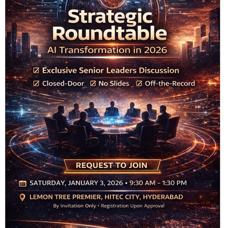 Strategic Roundtable – AI Transformation in 2026 · Luma