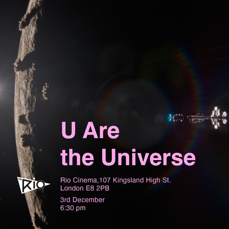 🎬 Special screening of "U Are the Universe" at Rio Cinema · Luma