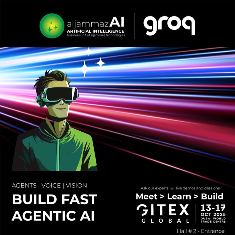 Groq at GITEX Dubai – Meet AI Squad · Luma