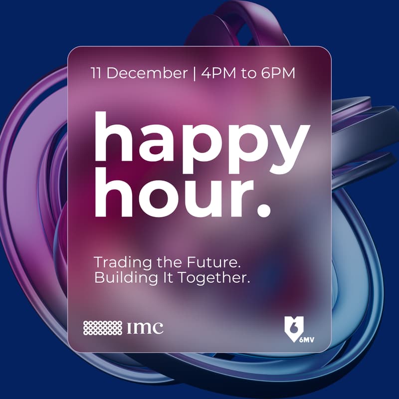 Happy Hour w/ IMC Trading and 6th Man Ventures · Luma