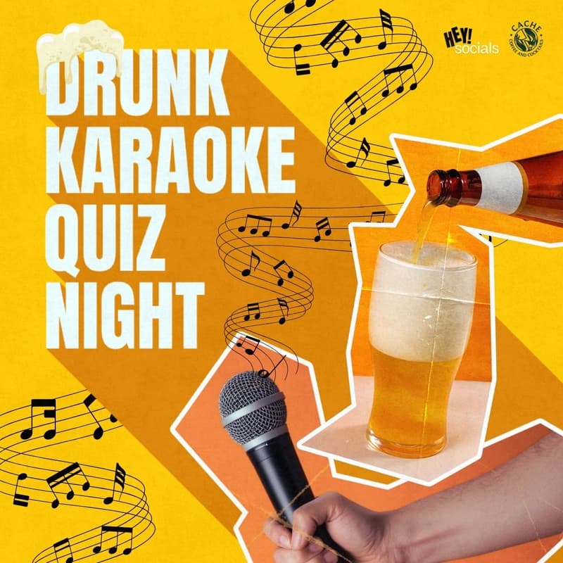 Drunk Karaoke: Quiz Night (Friday, January 23 | 8PM) · Luma