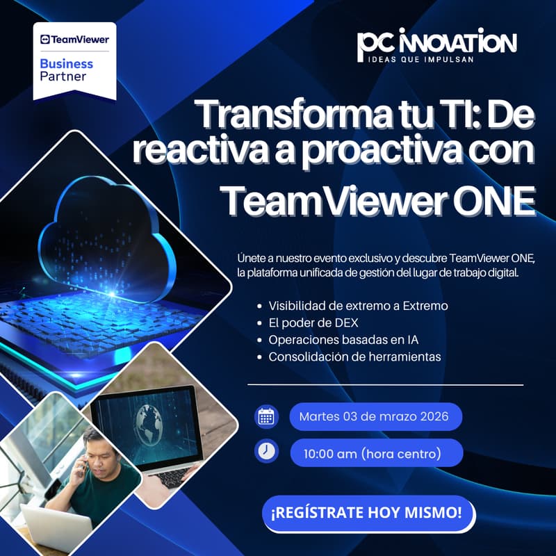 Presentacion de TeamViewer ONE · Luma