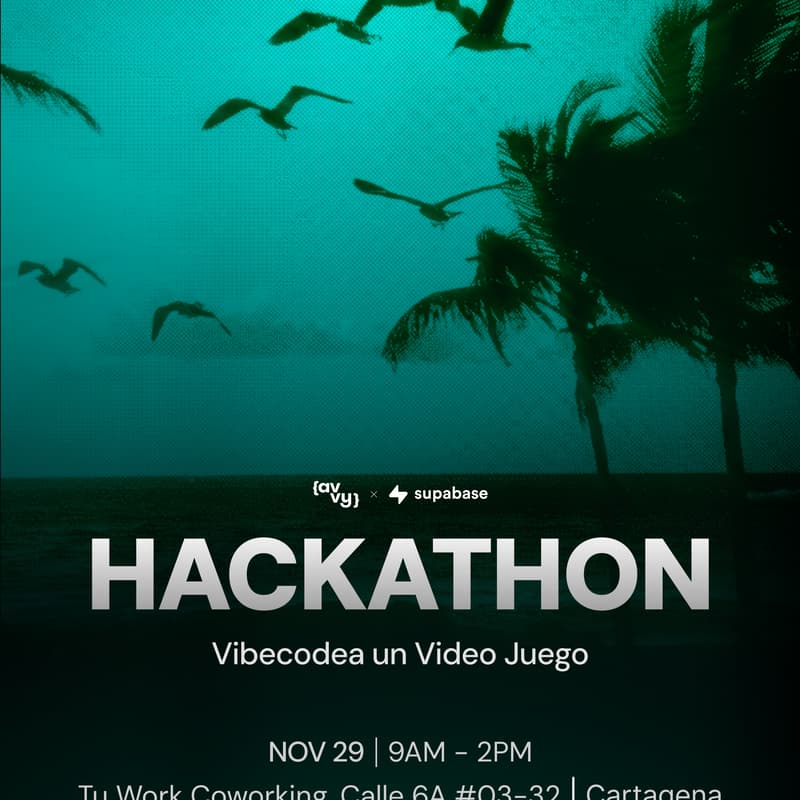 Cartagena, Colombia - Supabase + Avvy meetup · Luma