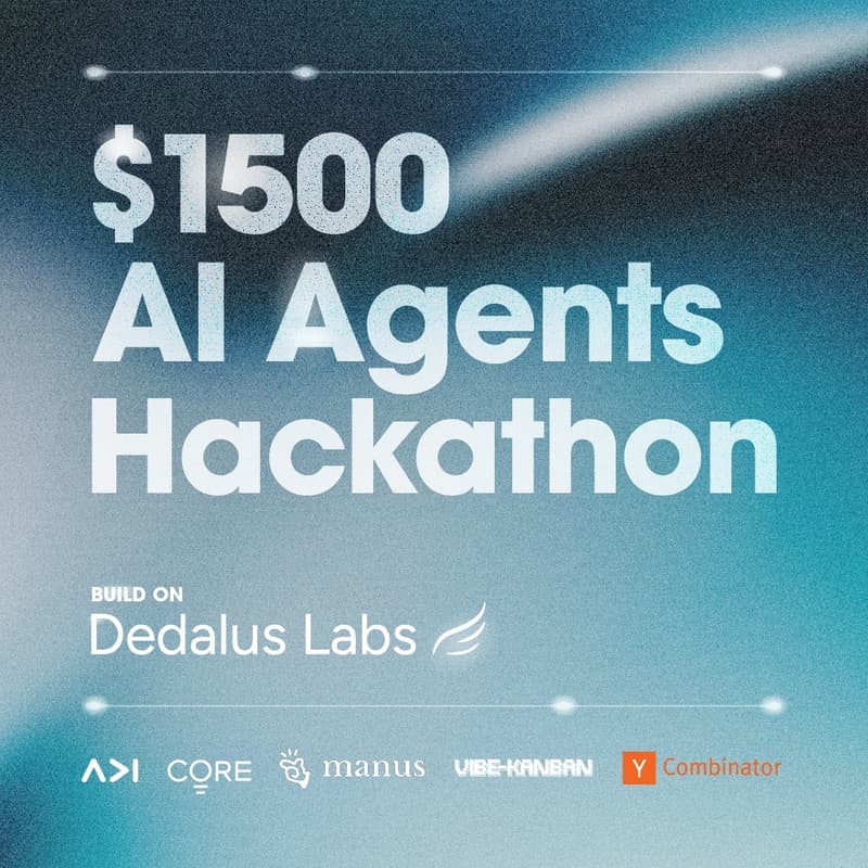 $1500 AI Agents Hackathon · Luma