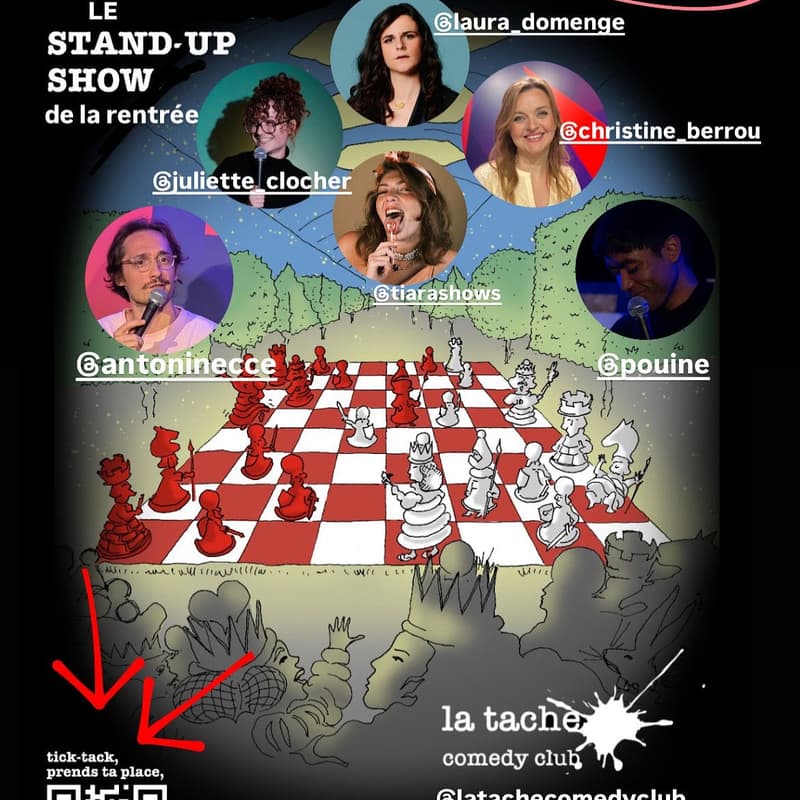 Le STAND UP s'invite à Station F - Alice au pays des start-ups (la ...