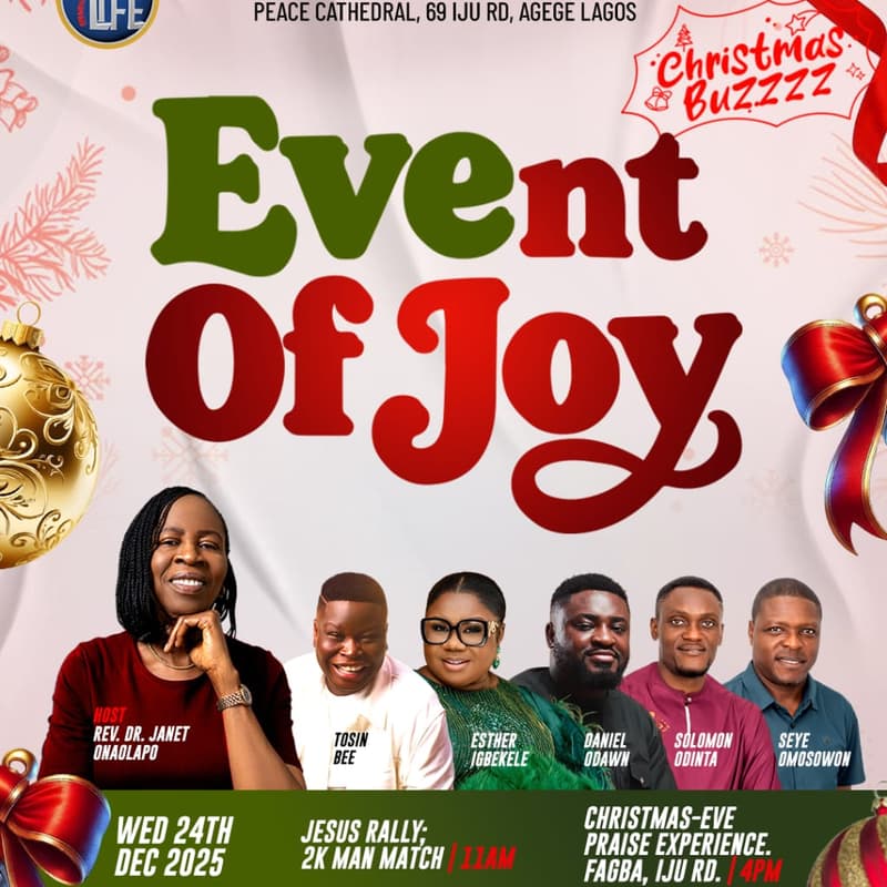 Event of Joy (Christmas-Eve Praise Experience) · Luma