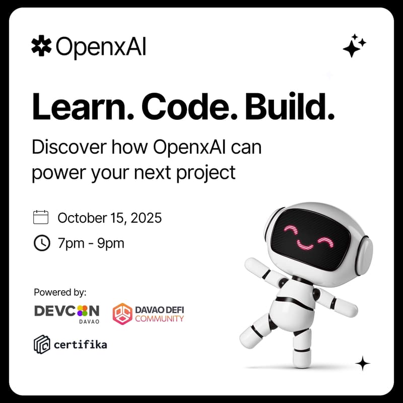 OpenxAI Vibe Coding Session · Luma