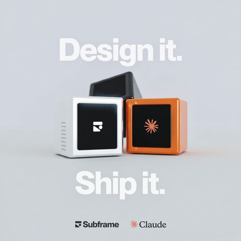 AI for Designers — Subframe & Claude Code Workshop · Luma