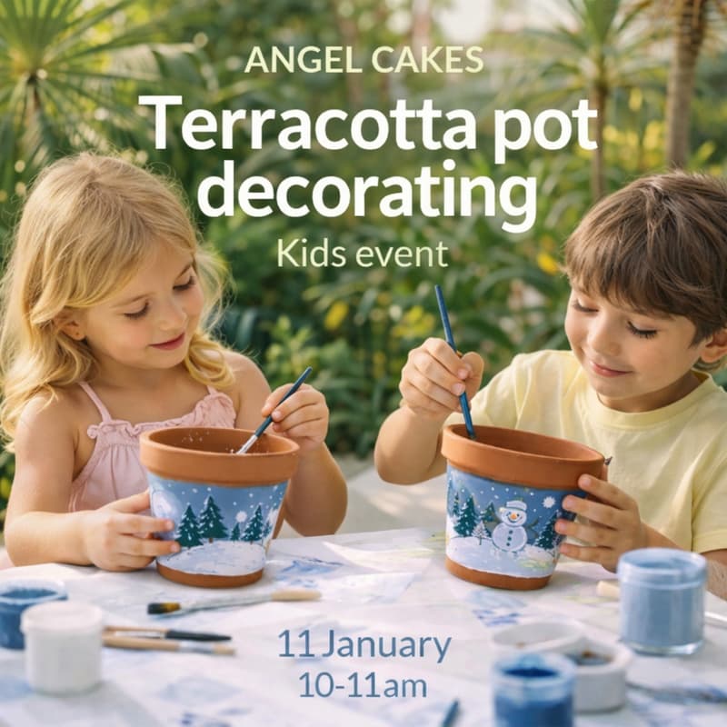 Kids Event Terracotta Pot Decorating · Luma