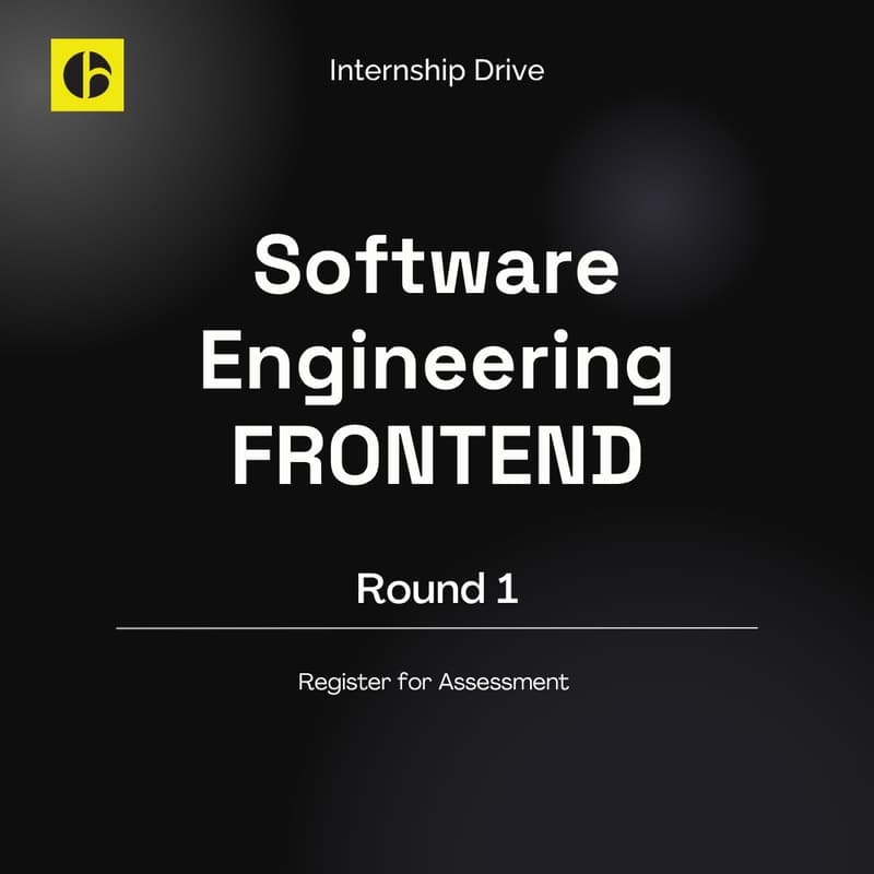 Software Engineering - Frontend - Internship Drive · Luma