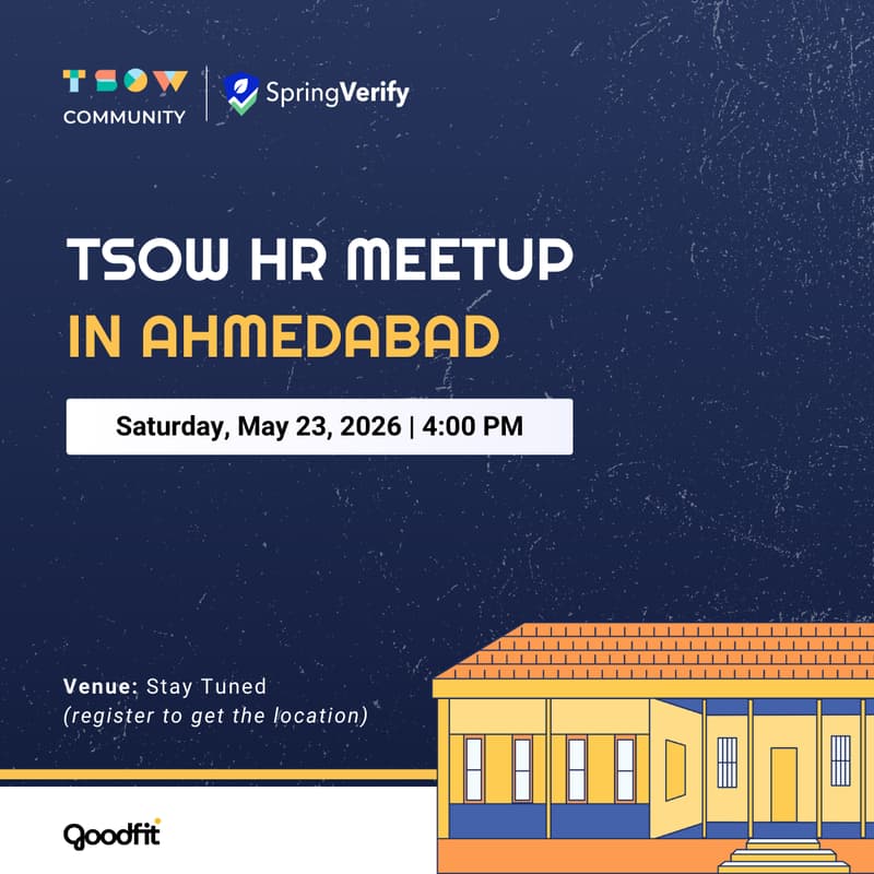 TSOW HR Meetup in Ahmedabad · Luma