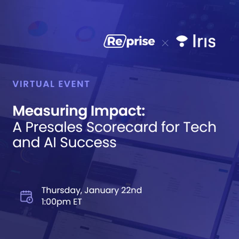 Measuring Impact: A Presales Scorecard for Tech and AI Success · Zoom ...
