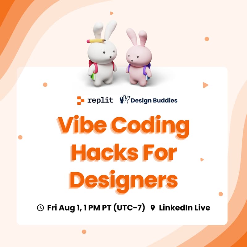 Vibe Coding Hacks For Designers + Live Demos · Luma