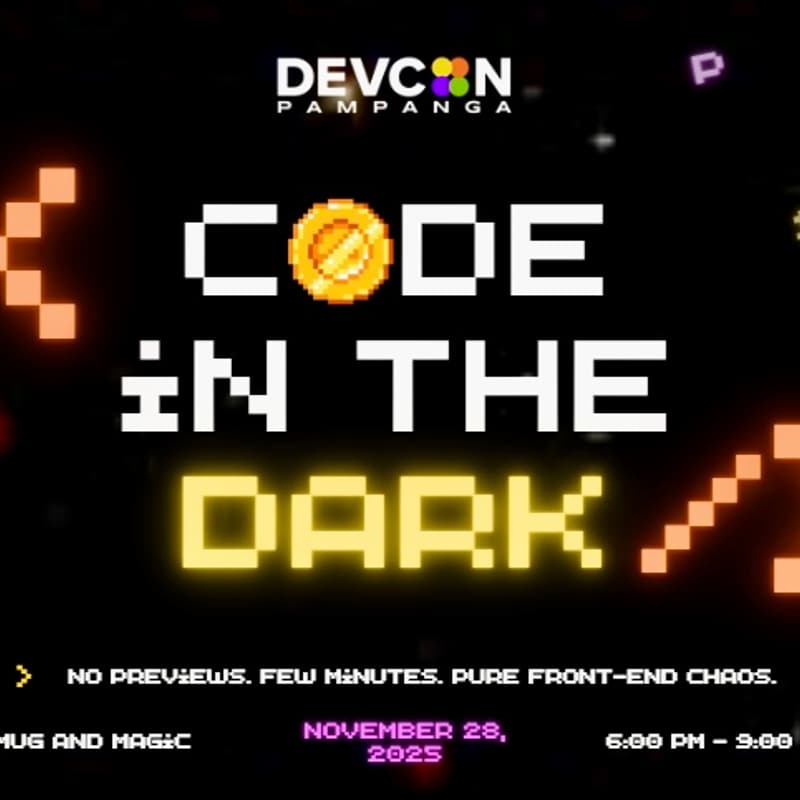 Devcon Pampanga - Code In The Dark · Luma