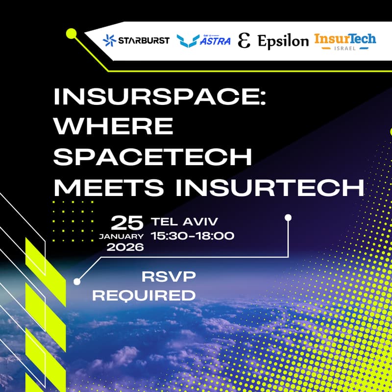 InsurSpace: Where SpaceTech Meets InsurTech | Israeli Space Week Side ...
