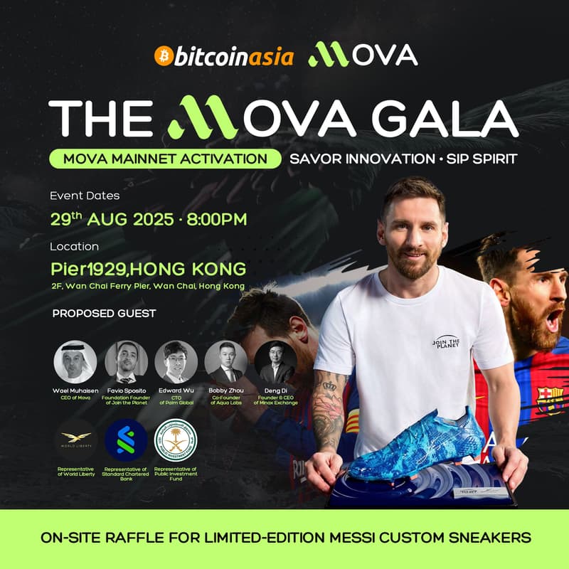 The Mova Gala: Mainnet Activation 🇭🇰 · Luma
