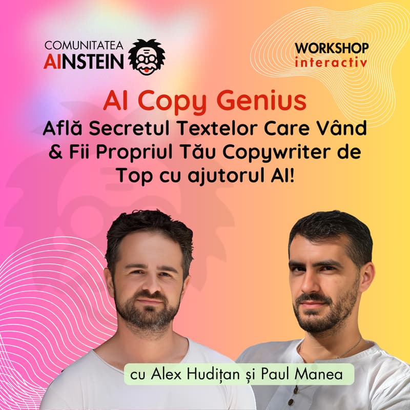 AI Copy Genius: Află Secretul Textelor Care Vând & Fii Propriul Tău ...