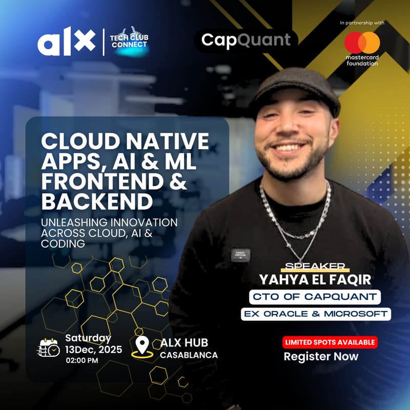 ALX Corporate Workshop Series: Cloud Native Apps, AI/ML, Frontend ...