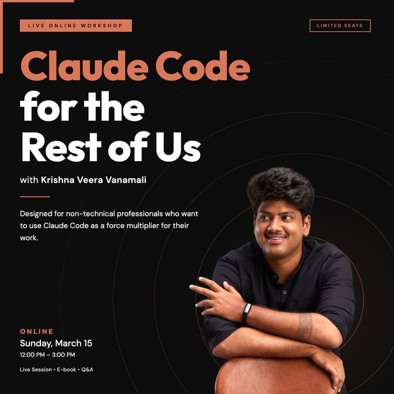 (Online) Claude Code Workshop + Cookbook For Non-Technical ...