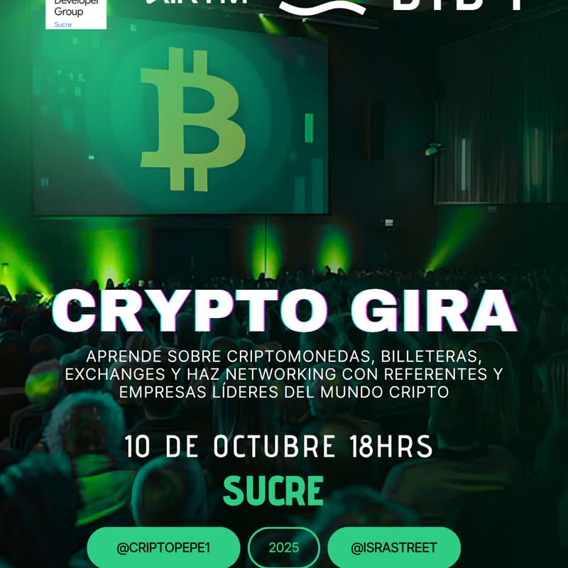 CRIPTO GIRA EN SUCRE · Luma