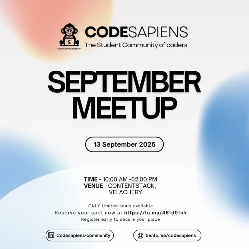 September meetup - Hangout with hustlers · Luma