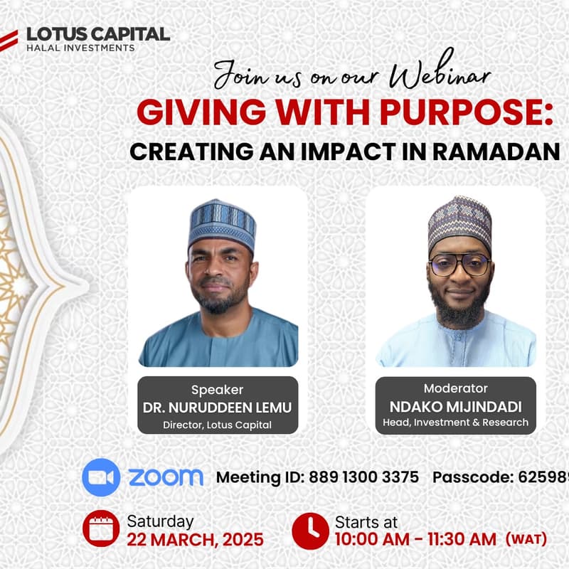Giving with Purpose: Creating an Impact in Ramadan - LOTUS Capital Limited