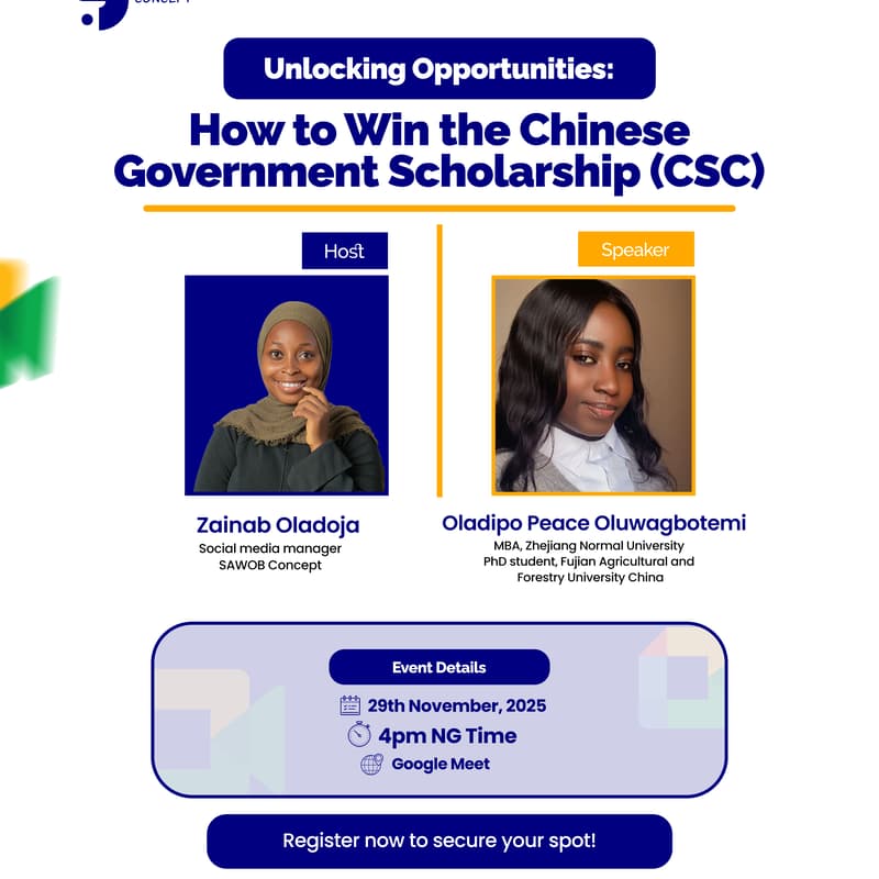 How to Win Chinese Government Scholarship (CSC) · Luma