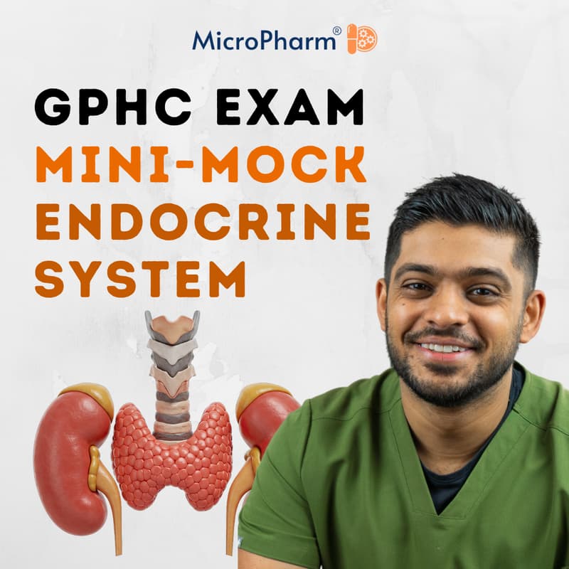 November GPhC Exam Mini-Mock and Crash Course: Endocrine System · Zoom ...