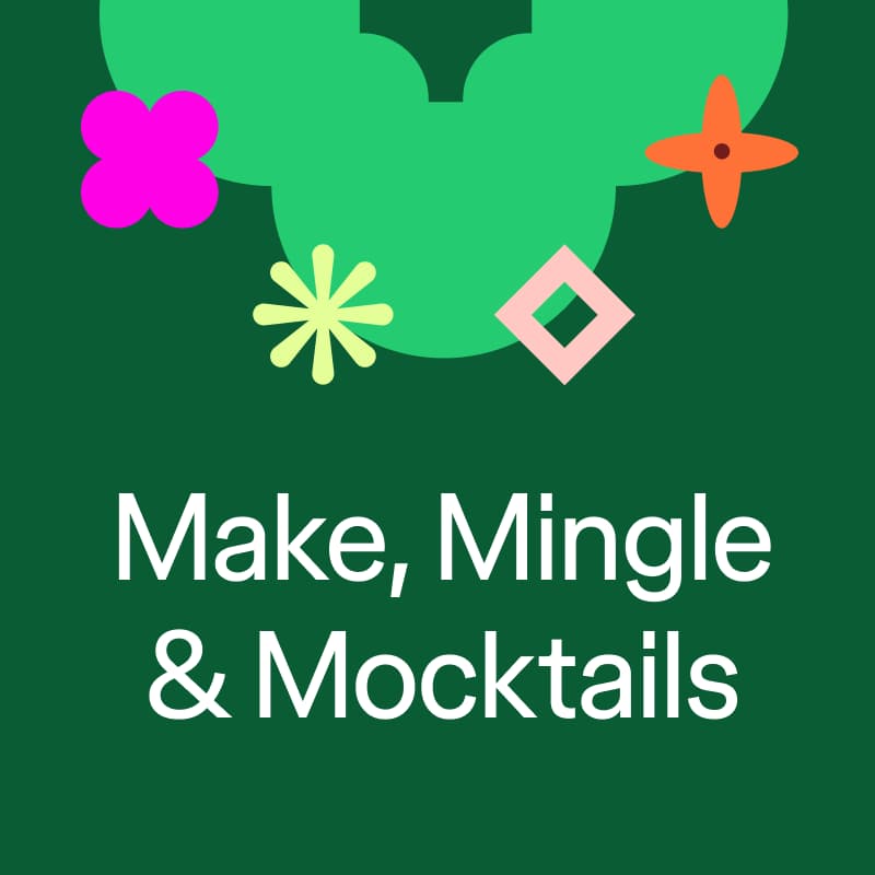 Make, Mingle, & Mocktails: A Cozy Figma Makeathon · Luma