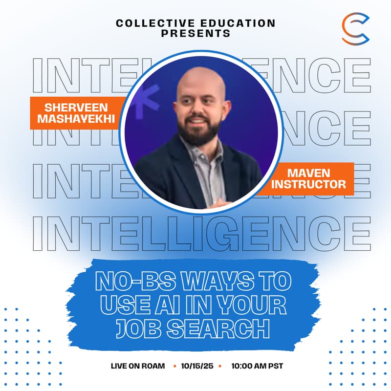 Collective Intelligence: No-BS Ways to Use AI in Your Job Search · Luma