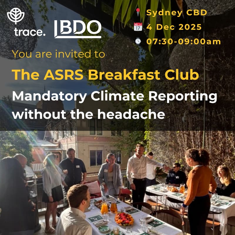 ASRS Breakfast Club: Mandatory Climate Reporting without the Headache ...
