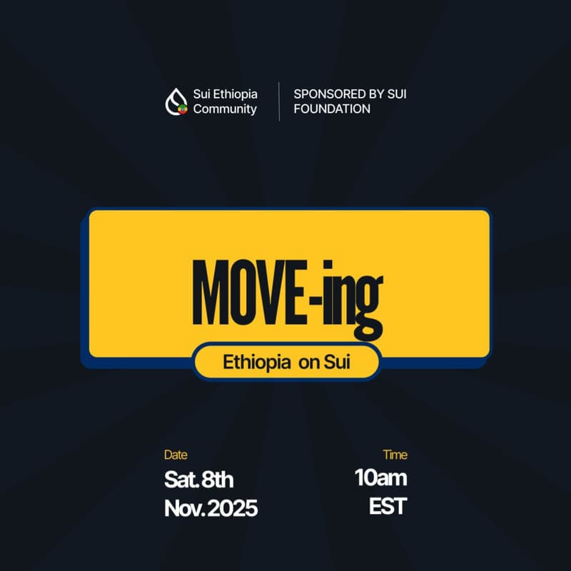 MOVE-ing Ethiopia On Sui - Launching Event · Luma