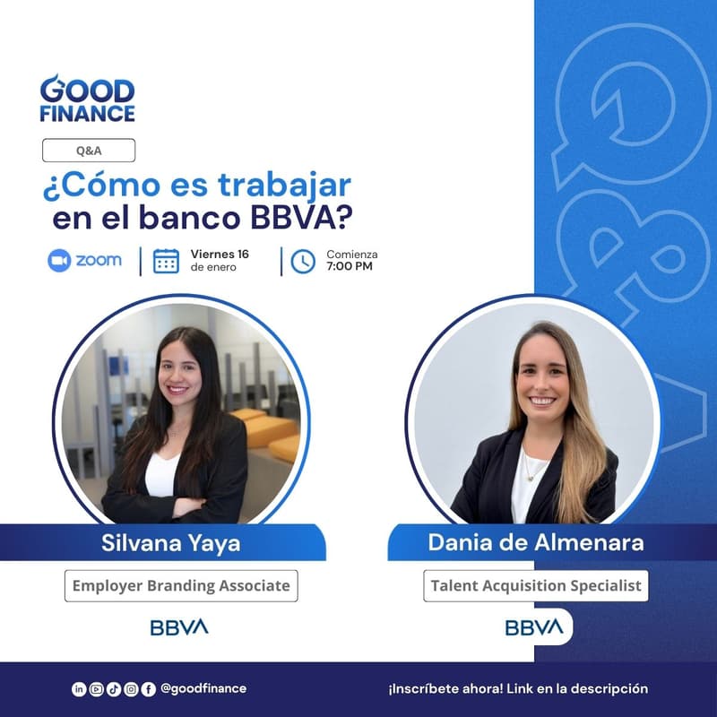 Q&A: ¿Cómo es trabajar en BBVA? · Zoom · Luma