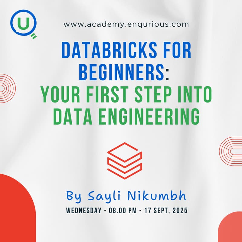Databricks for Beginners: Your First Step into Data Engineering · Zoom · Luma