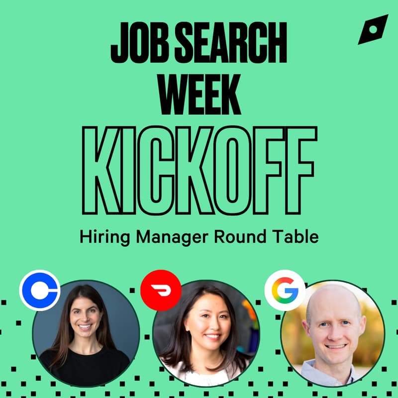 Job Search Week Kickoff: Hiring Manager Round Table · Luma