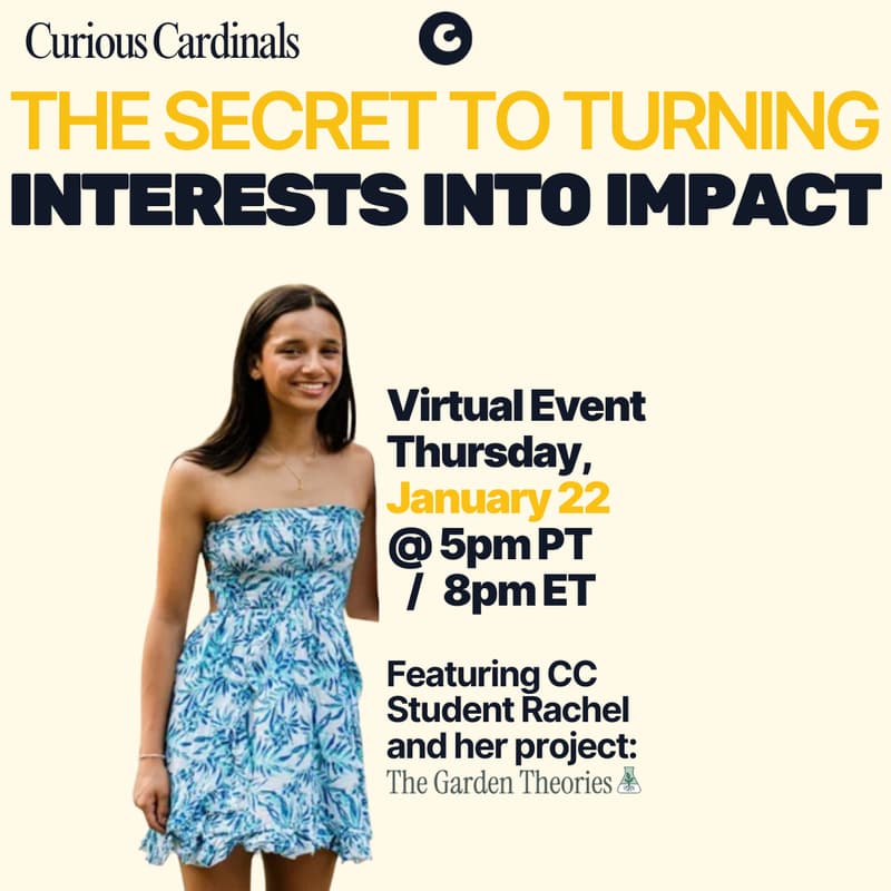 The Secret to Turning Interests Into Impact · Zoom · Luma