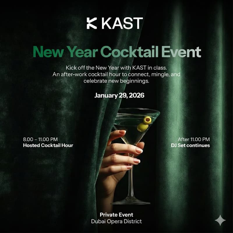 KAST Cocktail Event : Dubai Edition · Luma
