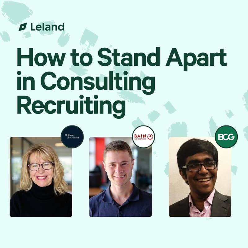 How to Stand Apart in Consulting Recruiting · Luma