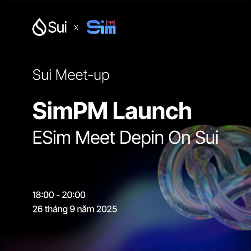 SimPM Launch: eSim meet Depin on Sui · Luma