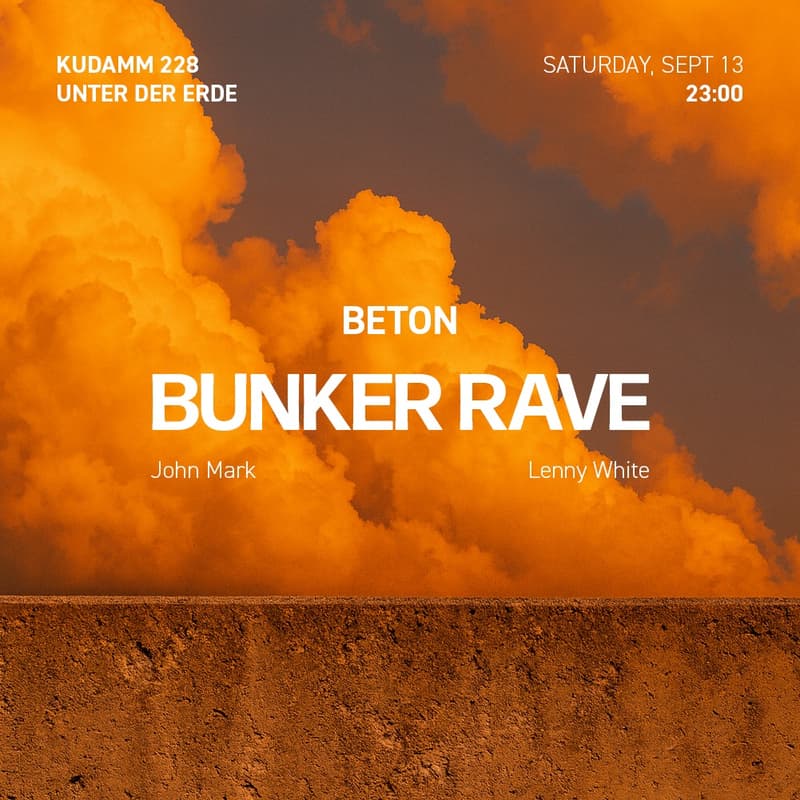 BETON - BUNKER RAVE 2025 · Luma